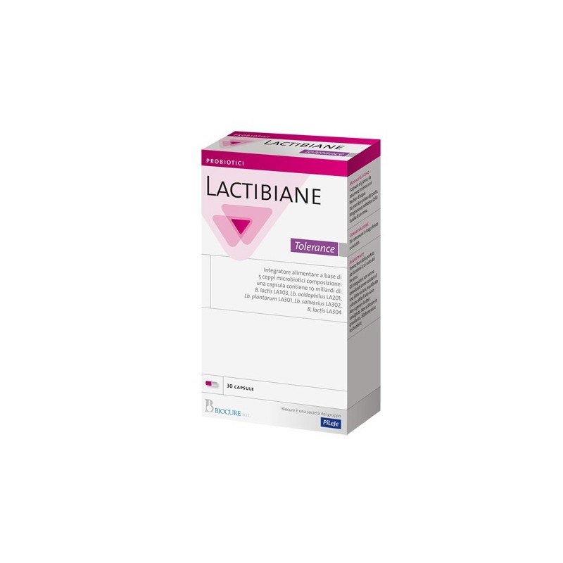 Lactibiane Tolerance Integratore Probiotici 30 Capsule 560 mg