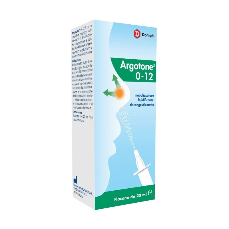 Argotone 0-12 Decongestionante Nasale Spray 20 ml